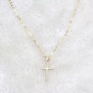 Layering cross chain neck | Jewelry | Layering Chain Cross Pendant ...